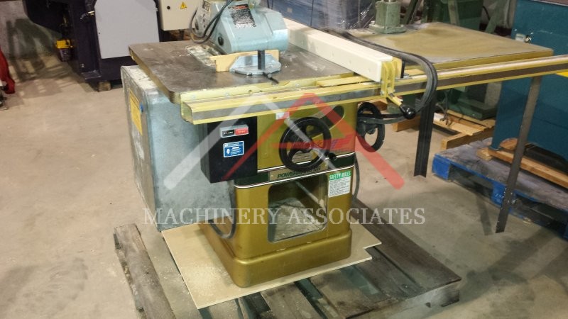 Powermatic 66 table saw (5hp) with feeder