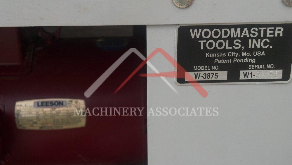 Woodmaster MODEL 3875 38-INCH DRUM SANDER