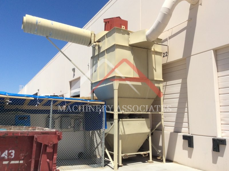 MURPHY RODGERS DUST COLLECTOR IN OPERATION 25HP