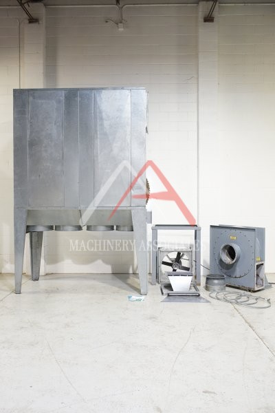 DISA 15 HP 5000 CFM DUST COLLECTOR W/AIR RETURN