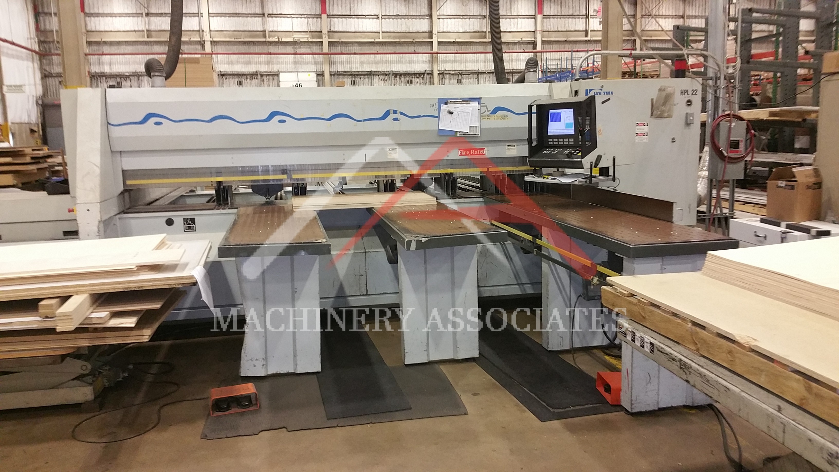 Holzma CNC Rear Auto Loading Panel Saw