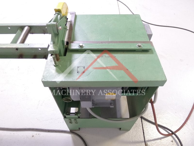 GRUTTER 16" UPCUT SAW W/ INFEED ROLLERS MODEL 1603