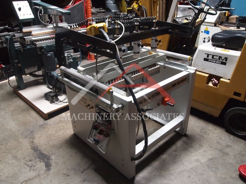 2001 Maggi Dual-Head 46 Spindle Line Boring (Borer) Machine